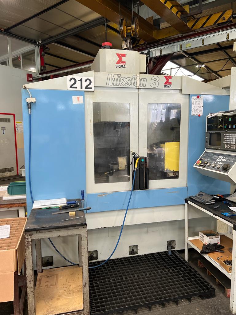 فرز CNC چهار محور SIGMA MISSION 3 ساخت ایتالیا